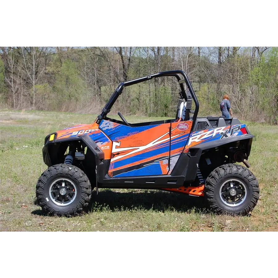 Trail Armor SLIMLINE Two Door Graphics Kit - 2013 RZR XP 900 Orange ...